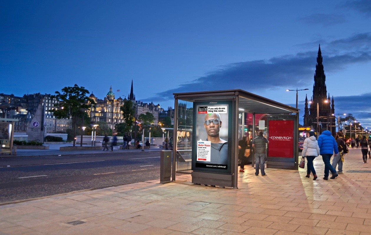 Edinburgh begins roll-out of Foster designed touch screen bus shelters ... Edinburgh begins roll-out of Foster designed touch screen bus shelters ...