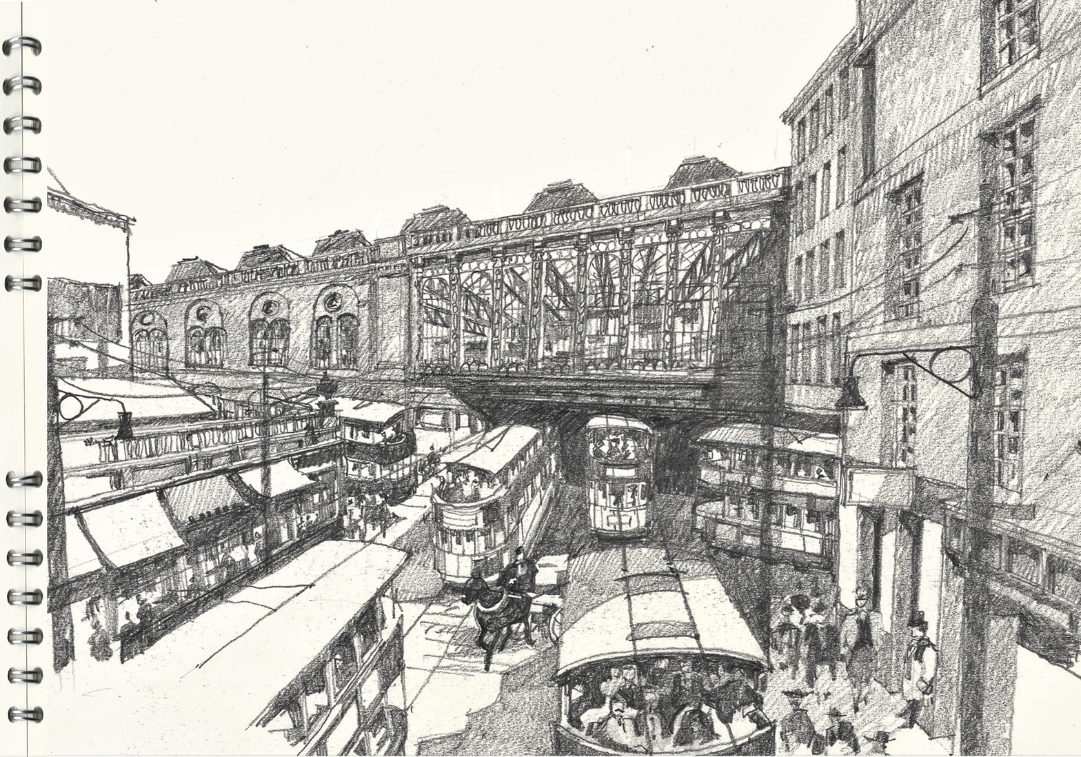Architectural Sketchbook Brings Past Centuries To Life June 2020